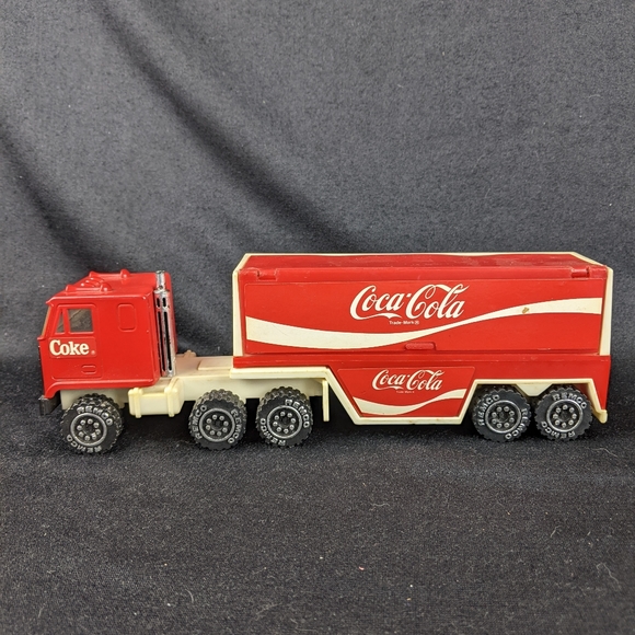 Coca Cola | Toys | 987 Remco Toys Cocoa Cola Truck With 5 Coke Bottle ...